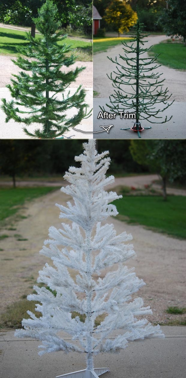 20 Spray Painted Decorations for Christmas Will Save You Money - Proud ...